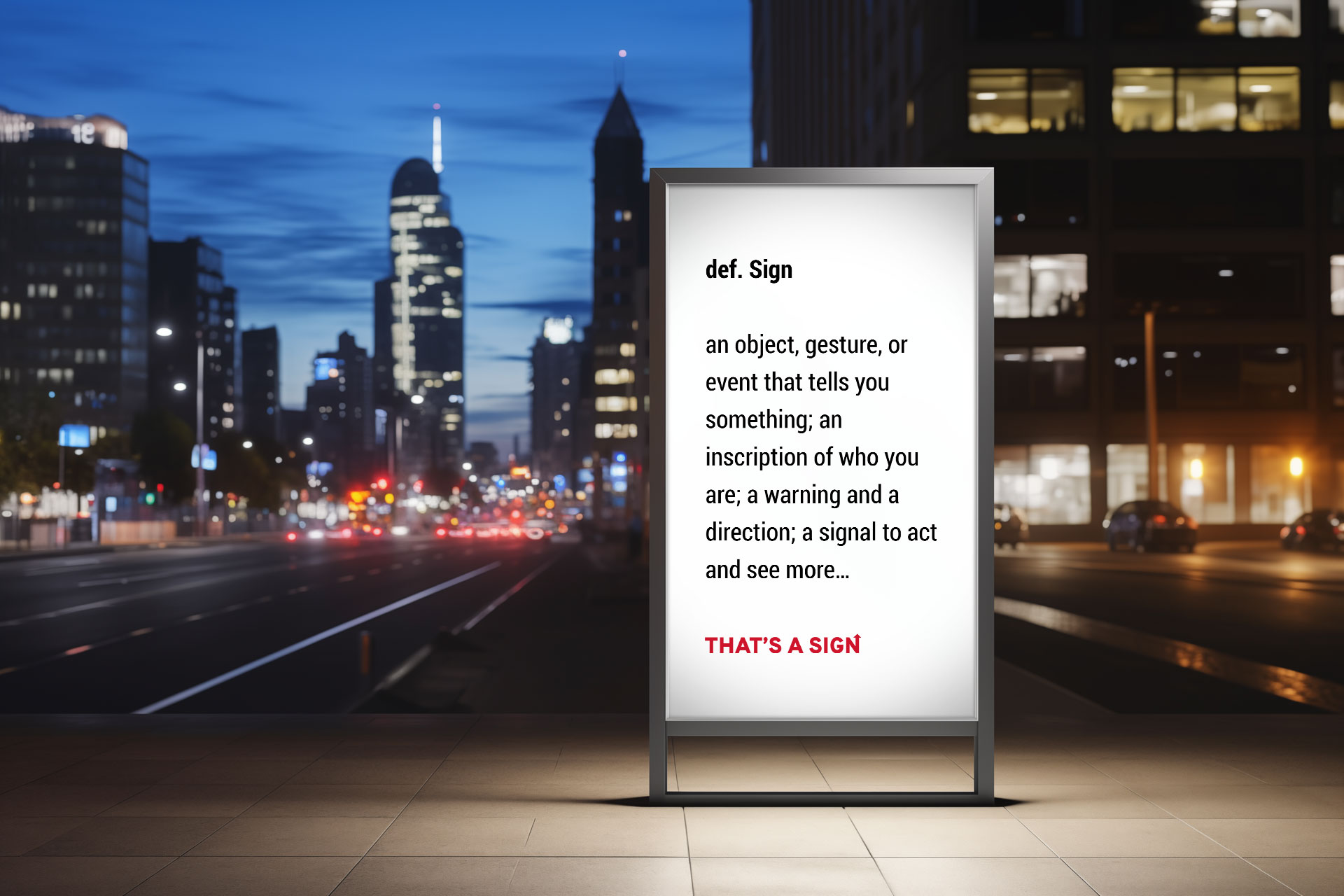 Social Signs Archives - That's a Sign